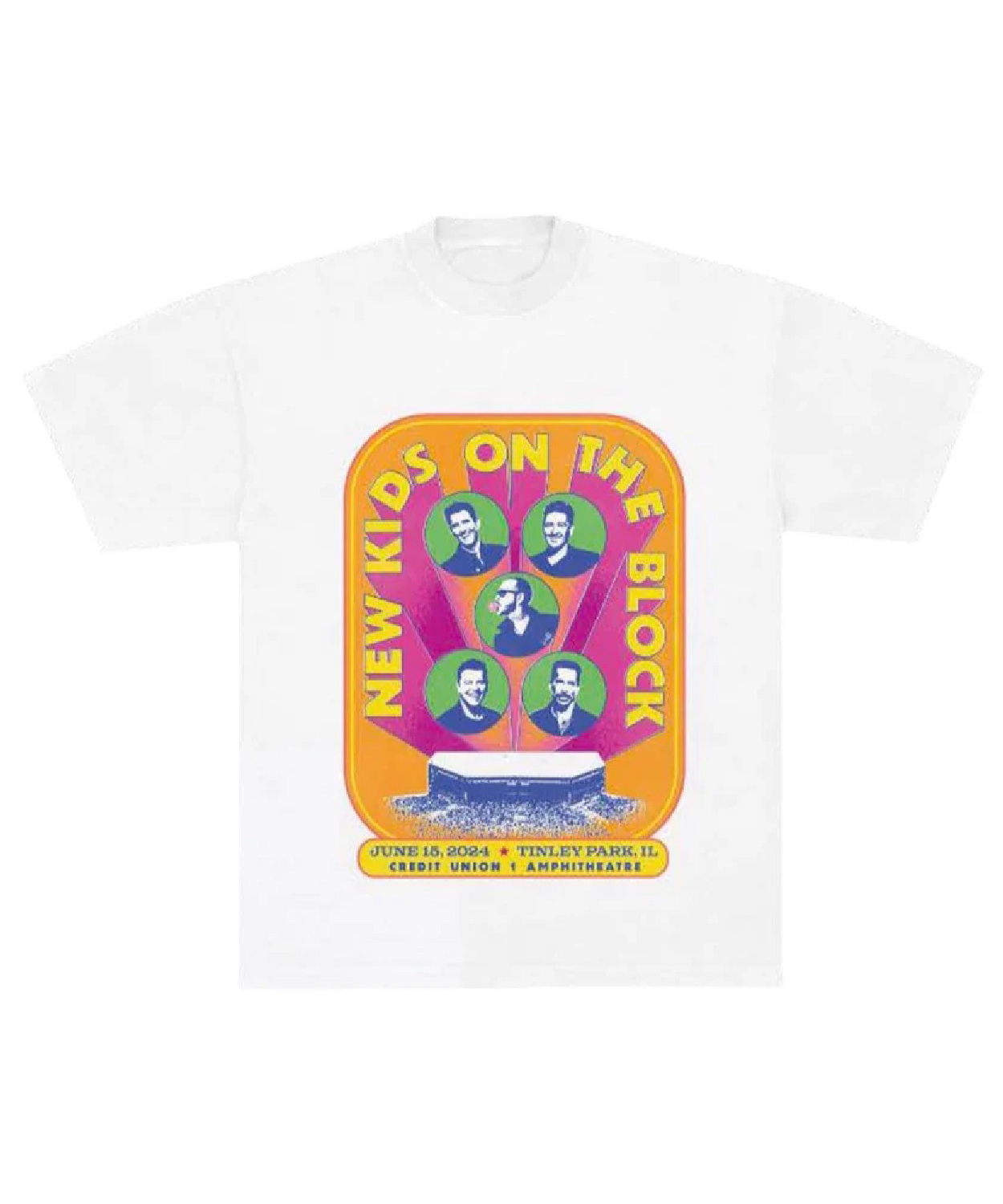 Tinley Park Event Tee New Kids On The Block Shop Merch Store
